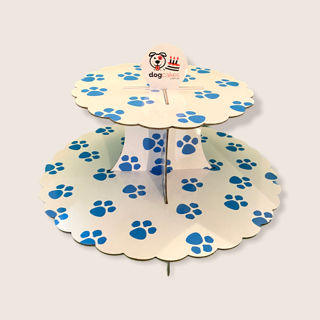 H. Pupcake Stand - Pink, Blue, Black & White – DogCakes.com.au